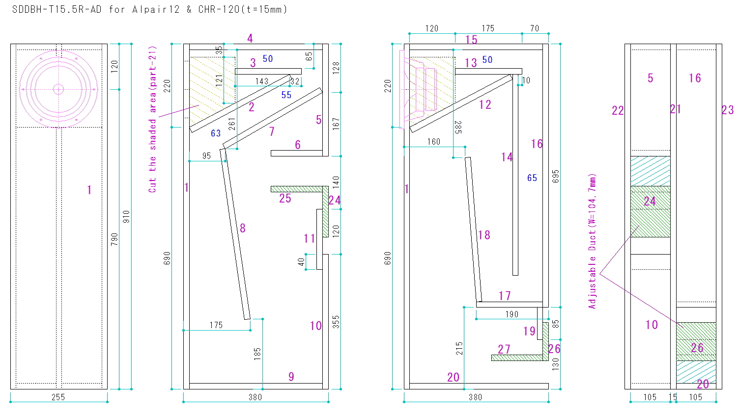MarkAudio CHR-90 (new size full-range driver) | diyAudio